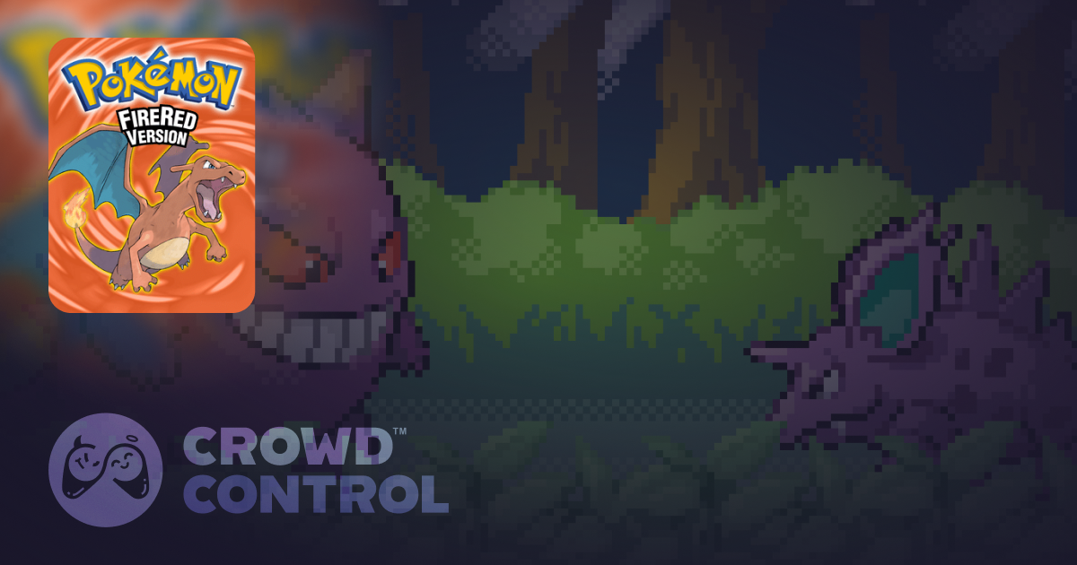 Pokemon Fire Red - Twitch Integration with Crowd Control