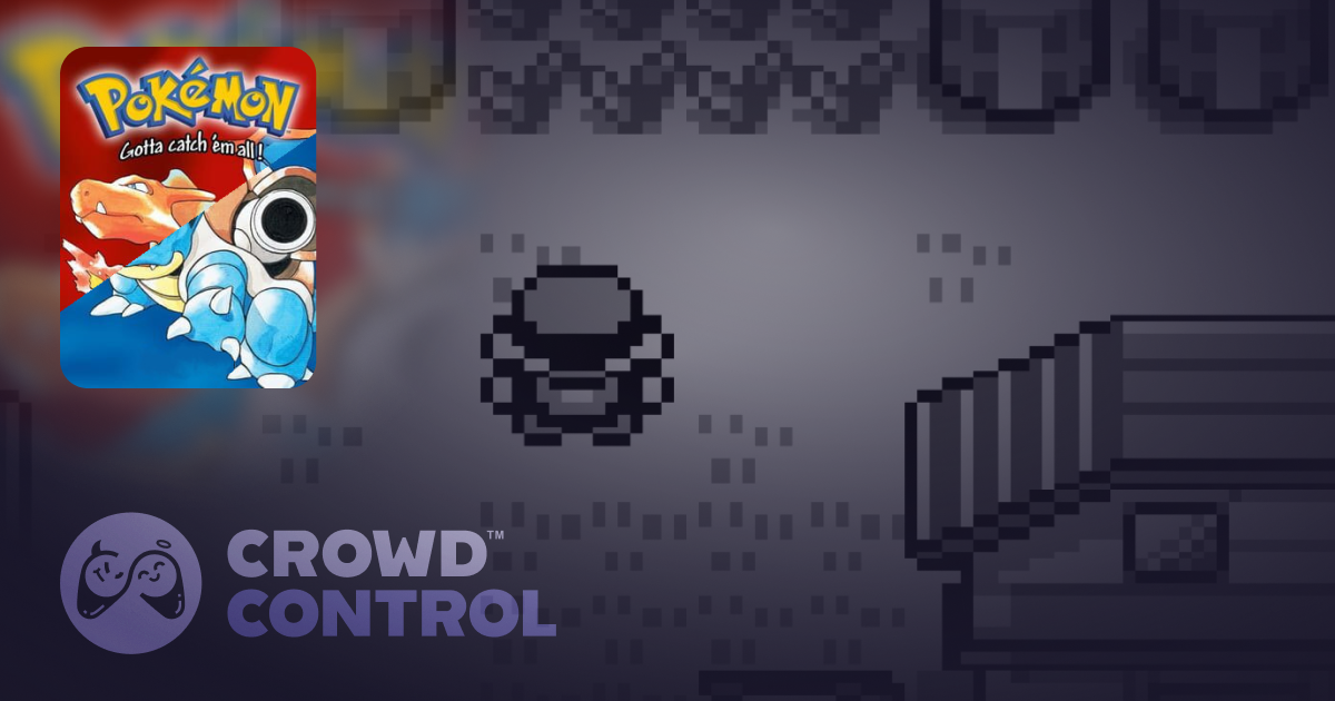 Pokemon Red/Blue - Twitch Integration with Crowd Control