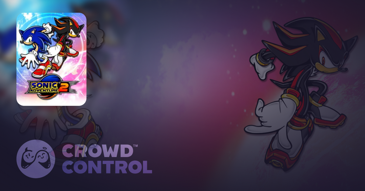 Sonic Adventure 2 - Twitch Integration with Crowd Control